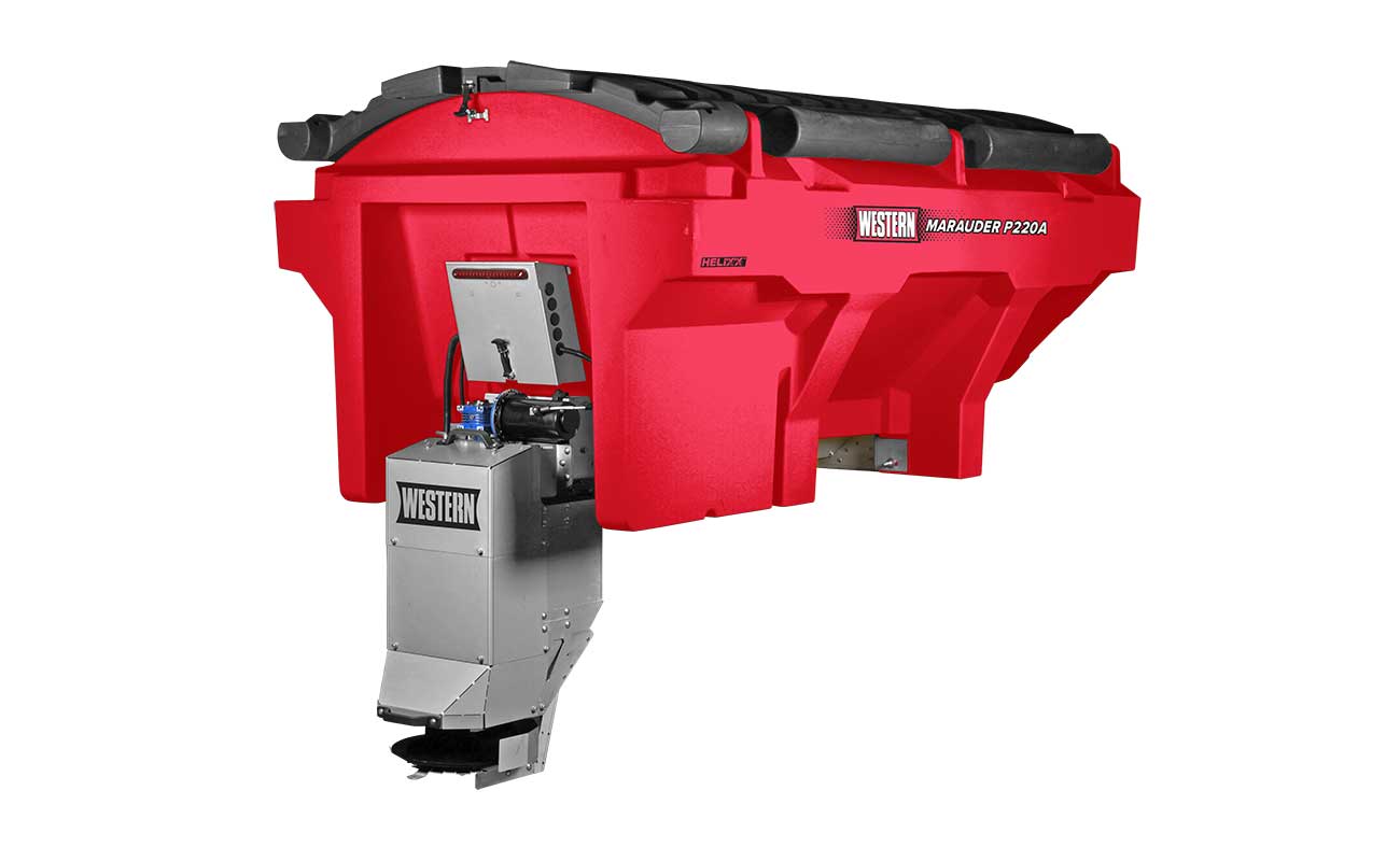 Western Products MARAUDER™ Poly Hopper Spreader - McGavic Outdoor Power